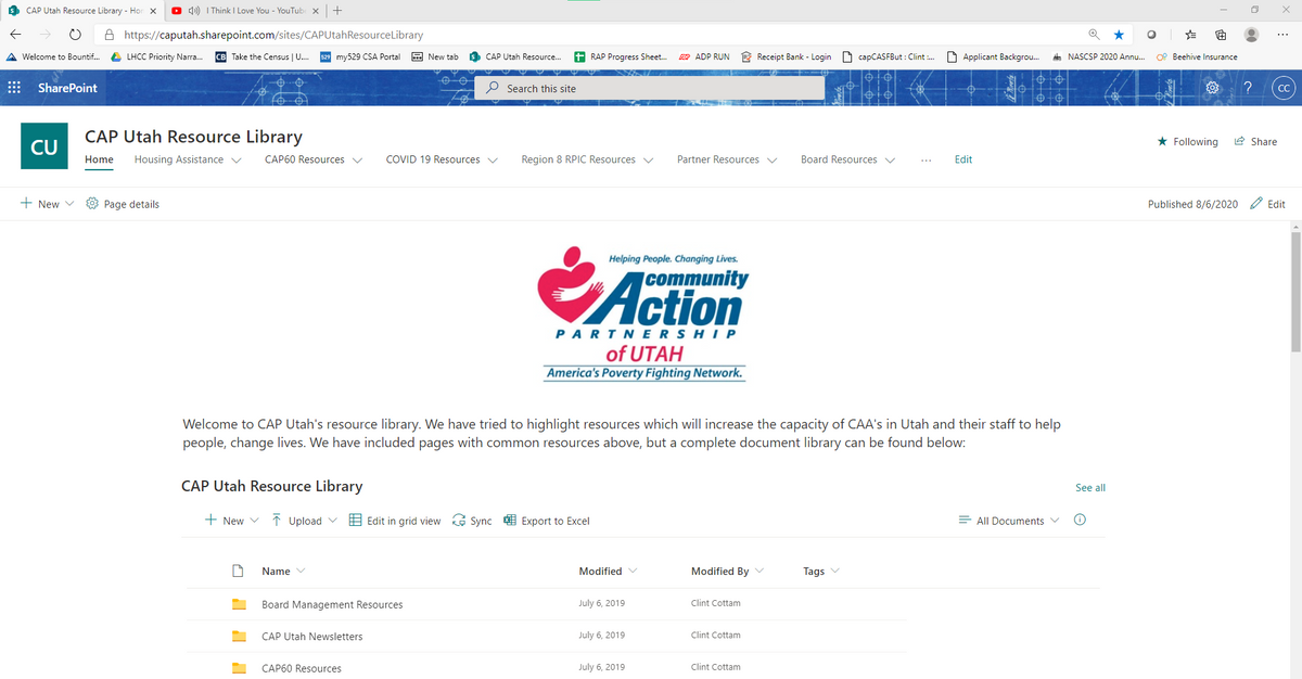 CAP Utah Resource Library : Training and Technical Assistance : What We ...