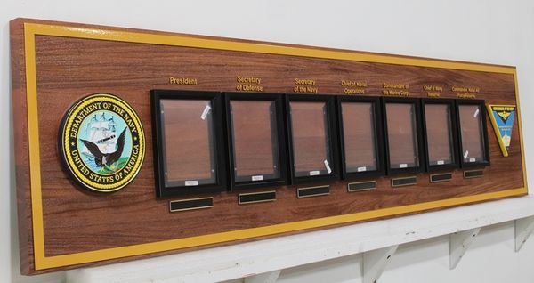 Chain-of-command and military leadership boards and plaques