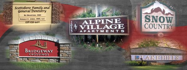 Monument Signs and Entrance Sign