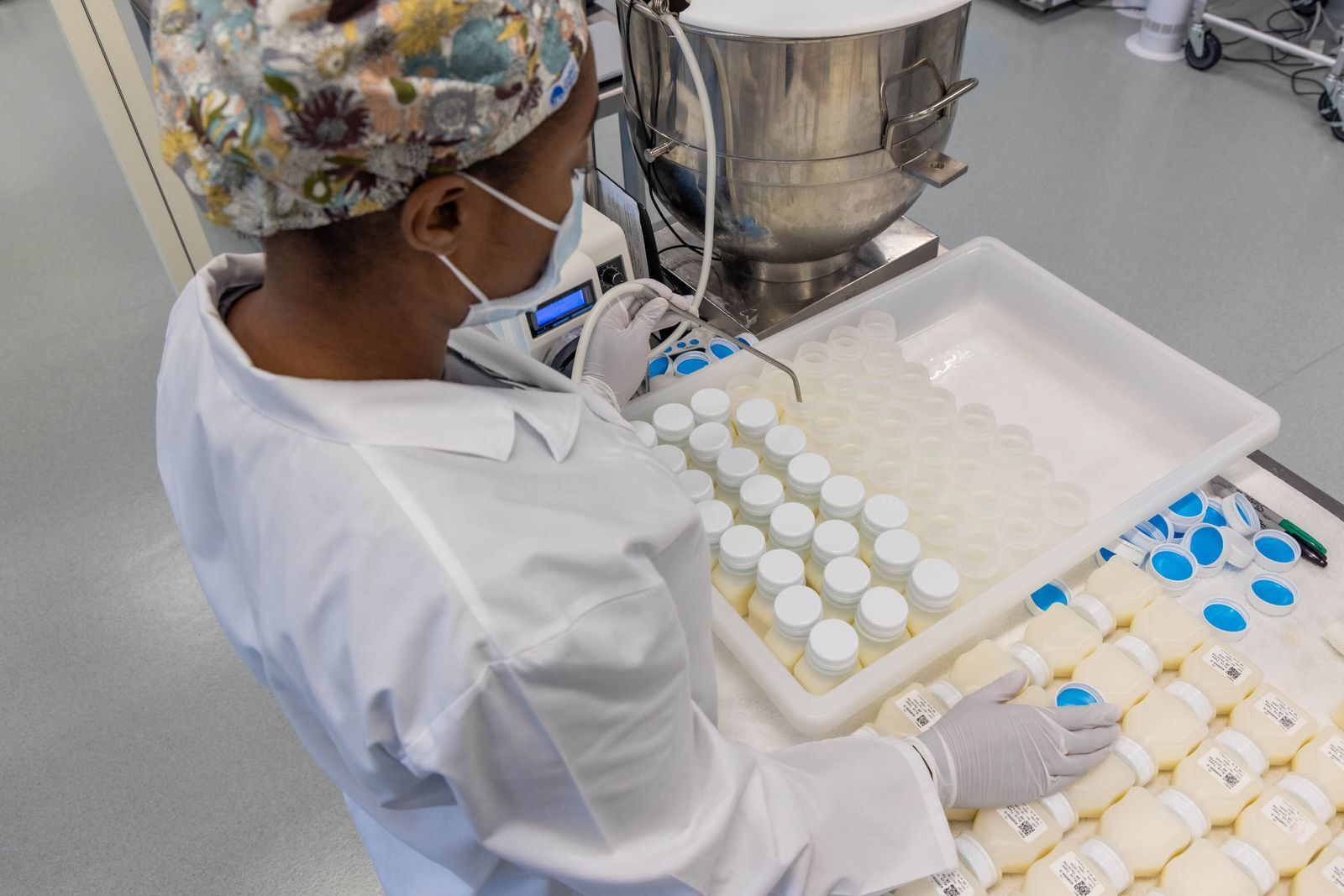 Lab Processing : What We Do : Mothers' Milk Bank of North Texas