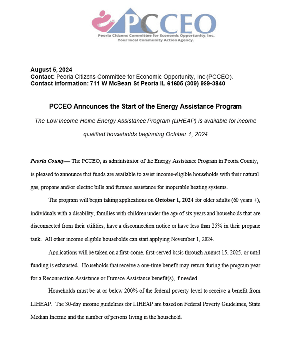 Energy Services : Community Services : What We Do : Peoria Citizens ...