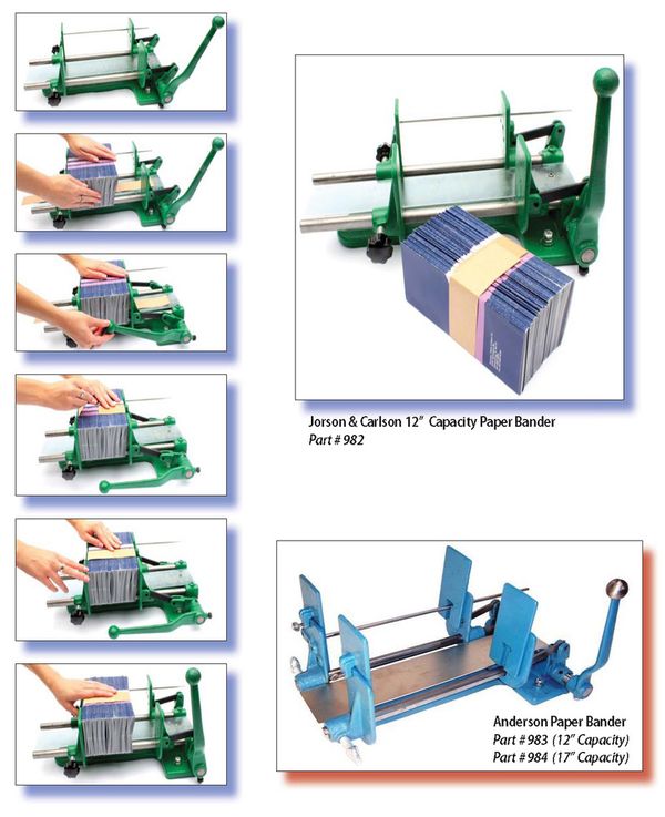 Cohesive Paper Tape Banders