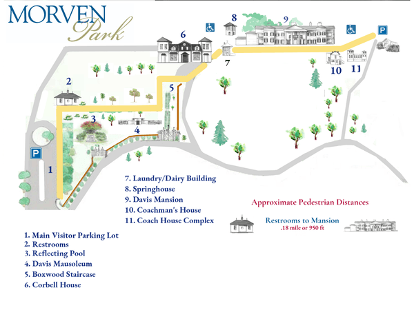Additional Maps : Plan Your Visit : Mansion & Grounds : Morven Park