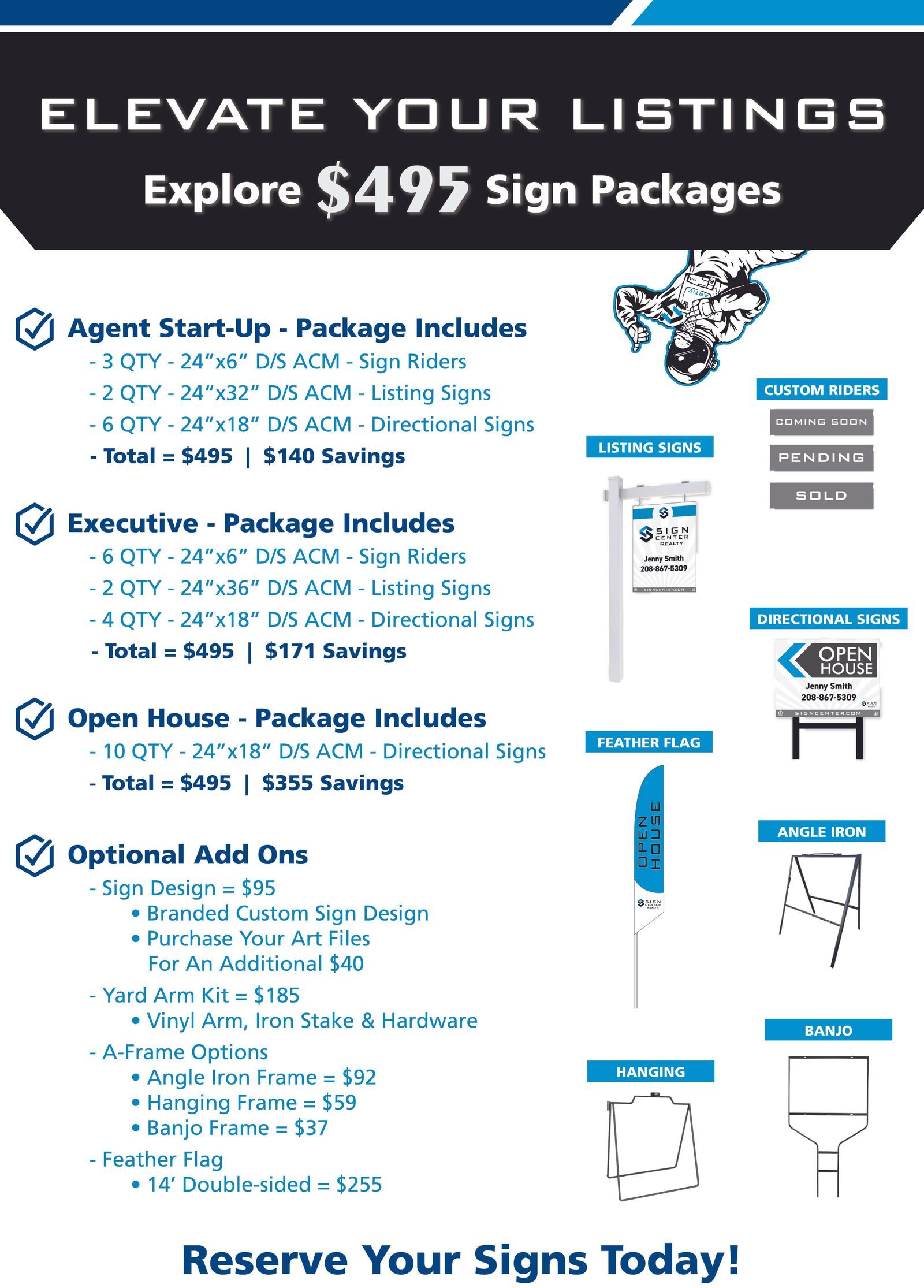 Exclusive $495 Sign Packages : Promo : The Sign Center