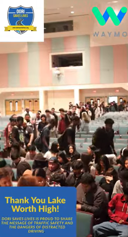 Lake Worth High School Teen Driver Safety Assembly