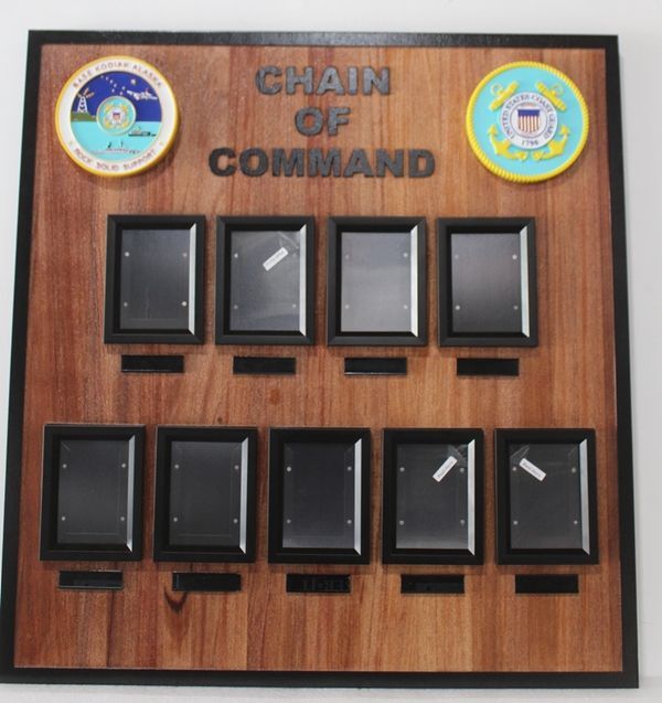 Chain-of-command and military leadership boards and plaques