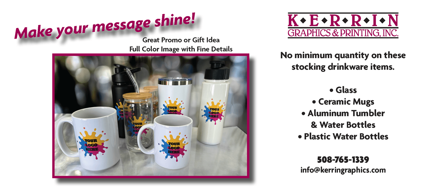 Kerrin Graphics & Printing, Inc. - Print Shop - Dudley, MA