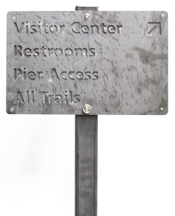 Large Custom Aluminum Signs & Low-maintenance Weathering Steel Signs ...