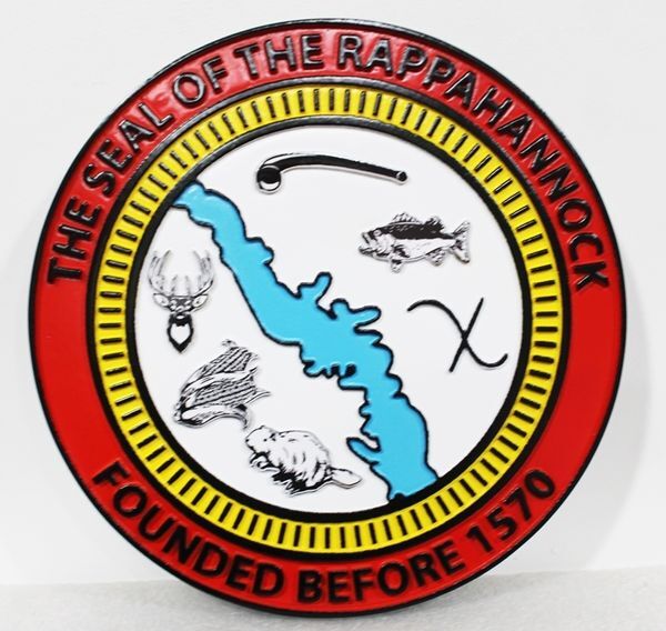 3-D Wood, Metal or Painted Plaques of Seals for Any Native American Group