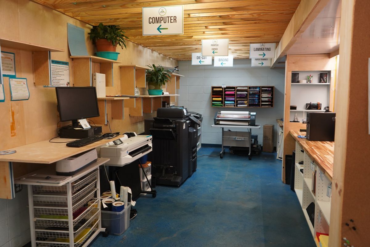 Copy/Print Center : Our Services : Teacher Free Store