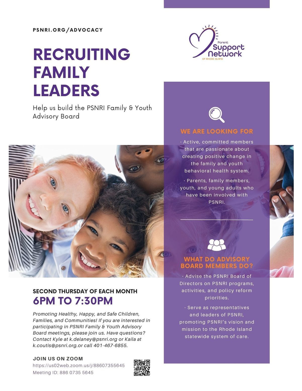 Child & Family Support : Our Services : Parent Support Network of Rhode ...