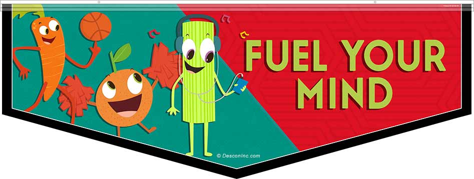 Lunch Bunch Elementary School Banners | Custom Banners | Descon
