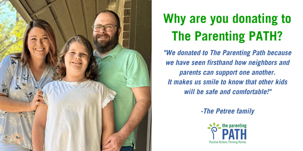Donate : Events & How to Help : The Parenting PATH