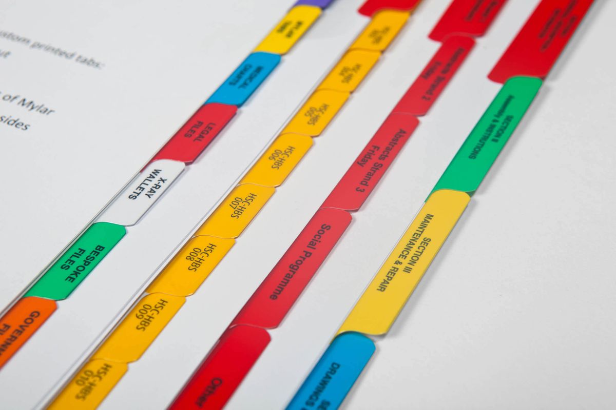 Numeric, Alpha-numeric and Custom Tabs