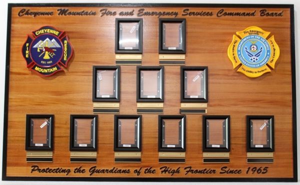 Chain-of-command and military leadership boards and plaques