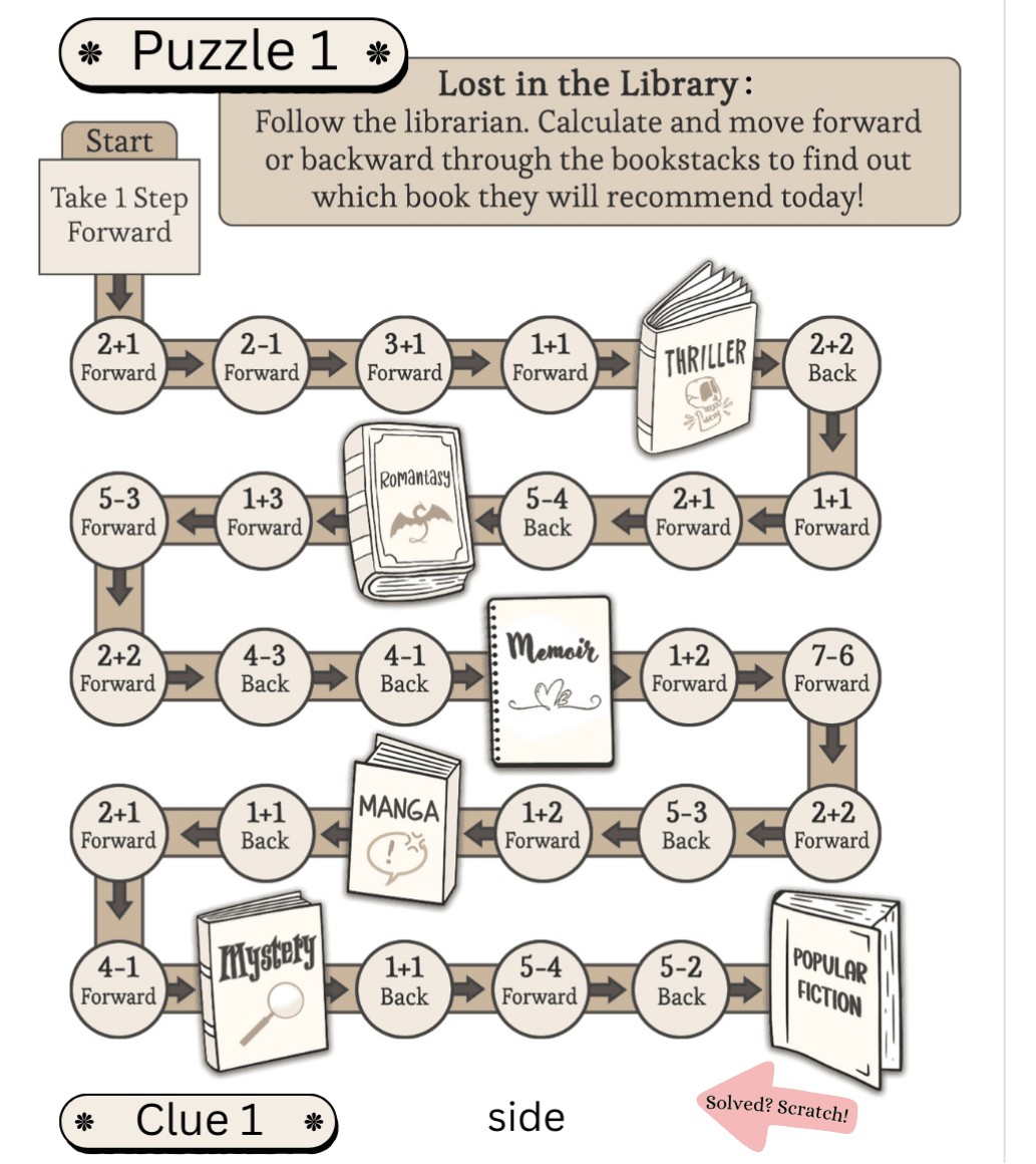 Winter Reading Puzzles : Events : Jack Russell Memorial Library