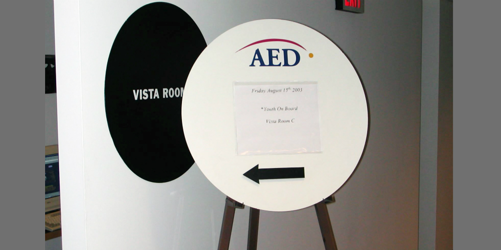 custom posters placards & podium signs DC gallery "meter board"