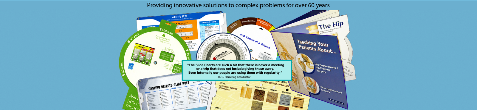 Slide Charts, Wheel Charts, Slide Rule Calculators | Datalizer