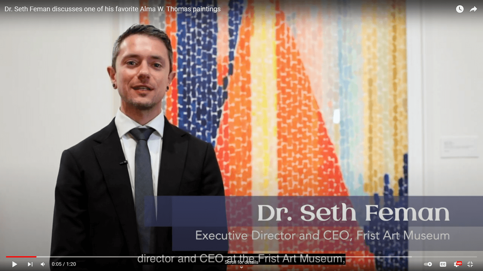 Alma W Thomas|Events