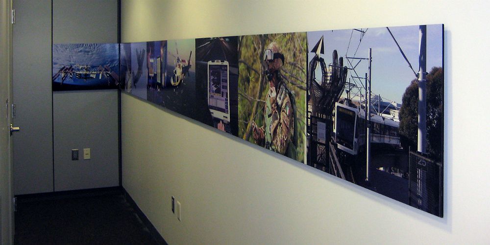 custom posters placards & podium signs DC gallery "meter board"