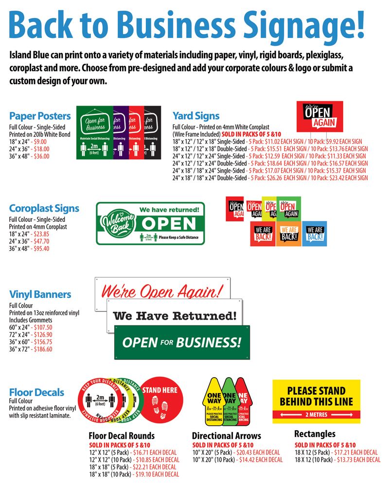 Island Blue Digital Print