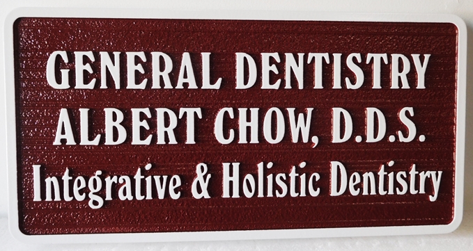 dentist and orthodontist signs and plaques