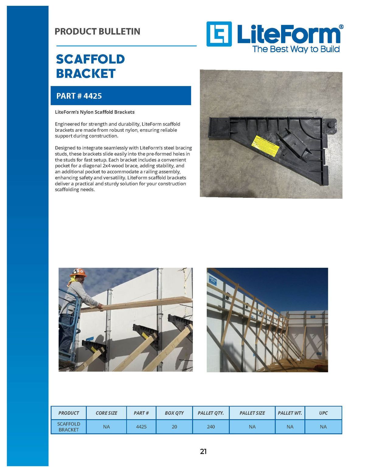 Scaffold Bracket by LiteForm