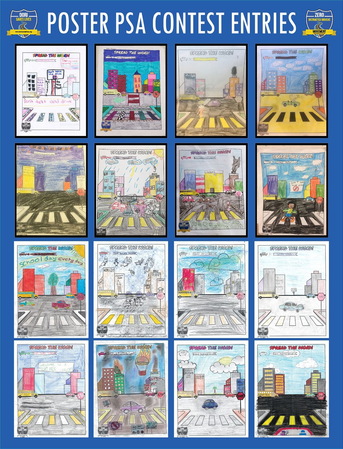 2020 Poster PSA Entries 1-16 Display : Contest : The Dori Slosberg ...