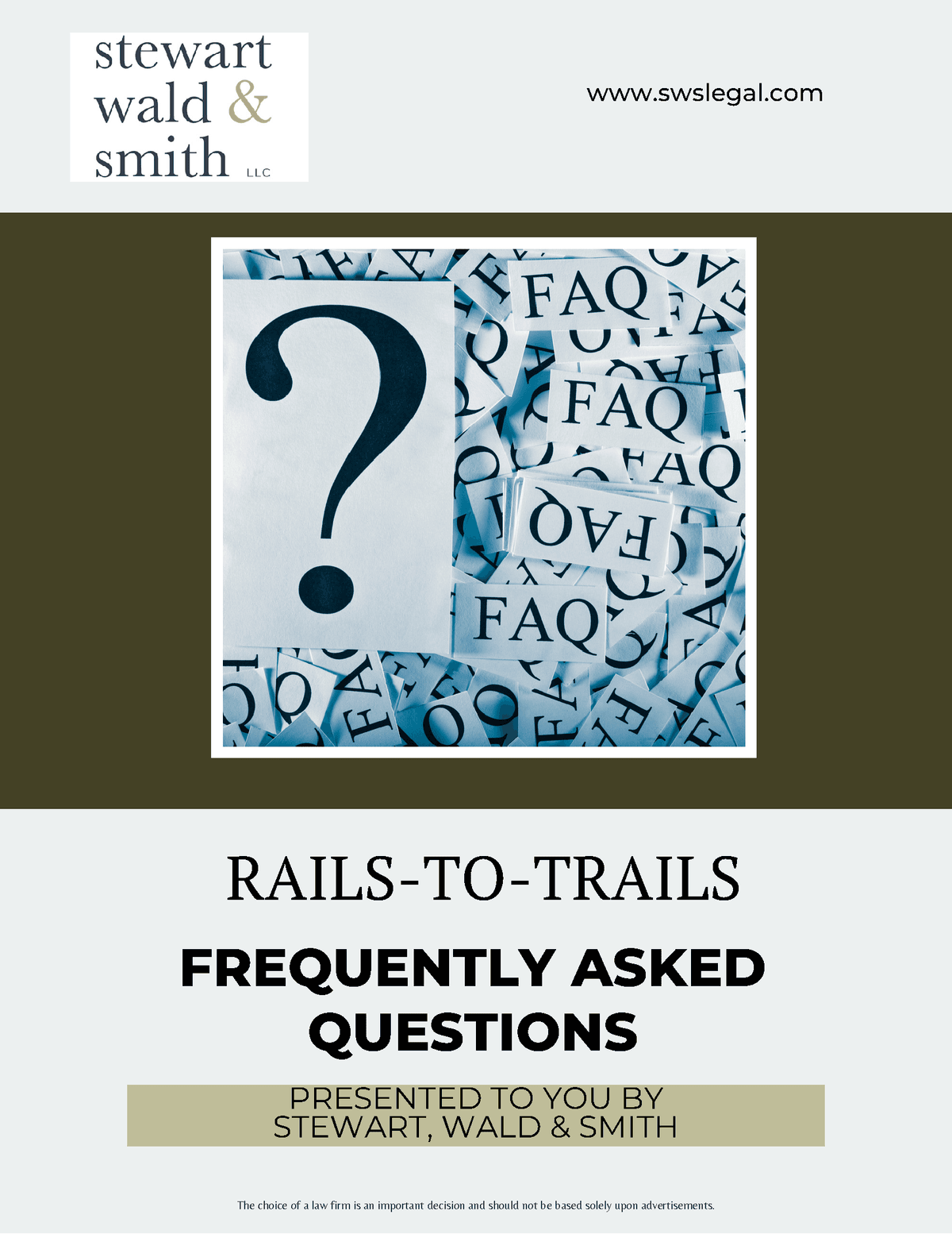 Guide to Rails-to-Trails Frequently Asked Questions