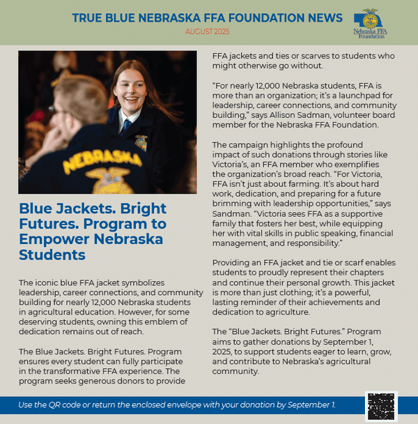 Nebraska FFA Foundation : Home