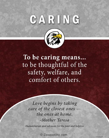 Signs of Character Traits | Character Values | Descon custom signs