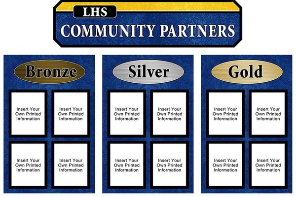 Community Partners Board | School Signs | Descon custom signs