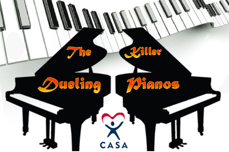 The Killer Dueling Pianos : CASA of Merced County