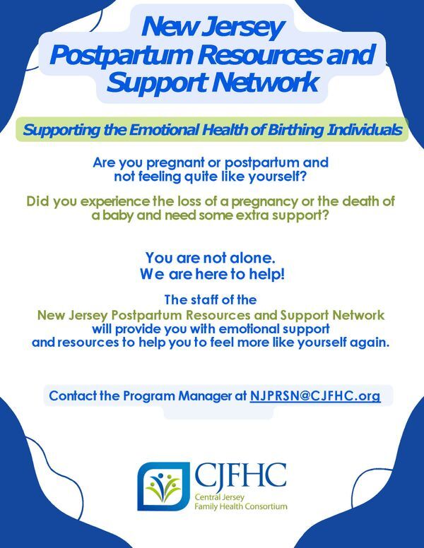 NJ Postpartum Resources and Support Network : Community : What We Do ...