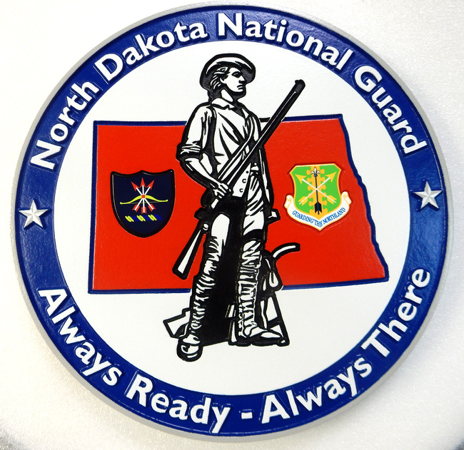 Military Carved Wood Plaques for Units & Individuals