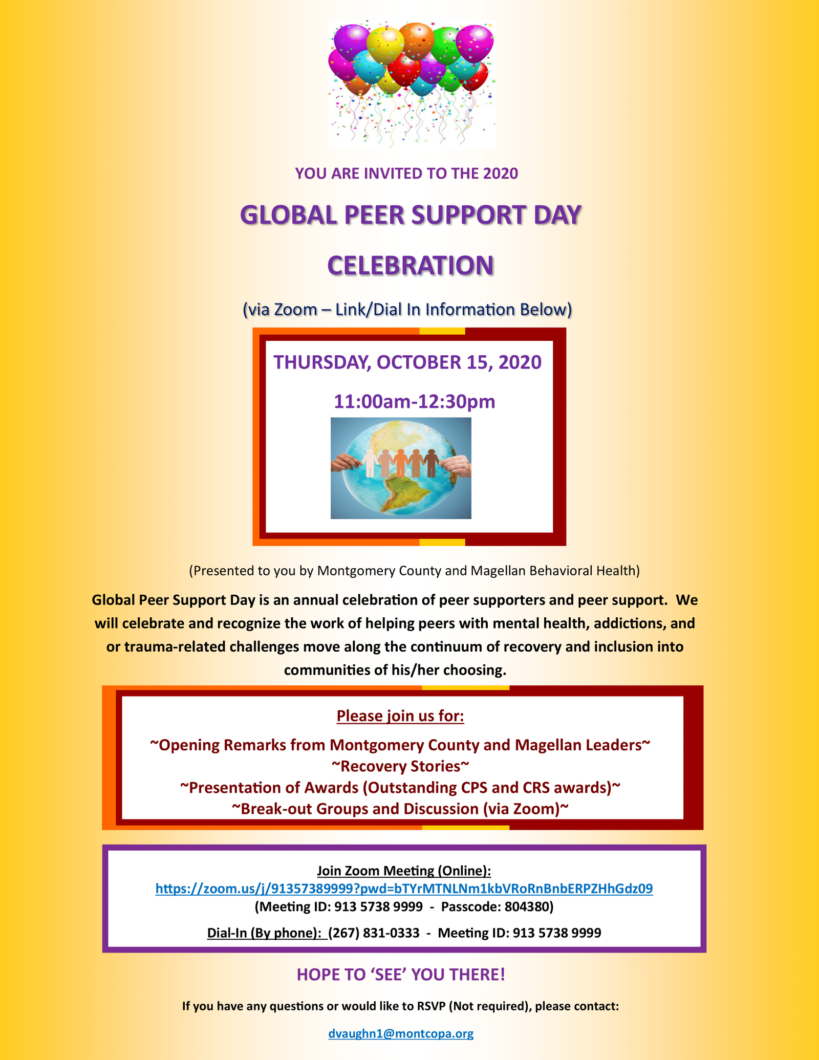 Montgomery County Peer Support in Pennsylvania