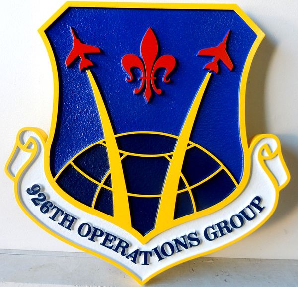 Military Carved Wood Plaques for Units & Individuals