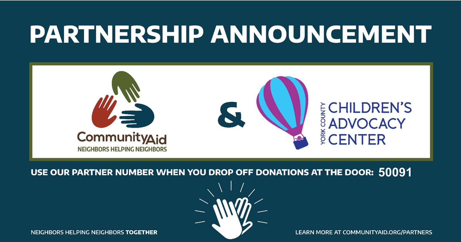 Community Aid Partnership : How To Help : York County Children's Advocacy