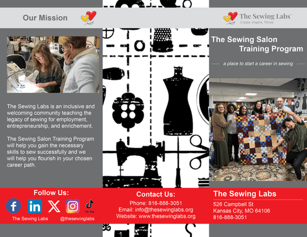 Sewing Salon Sewist Training Program @ The Sewing Labs