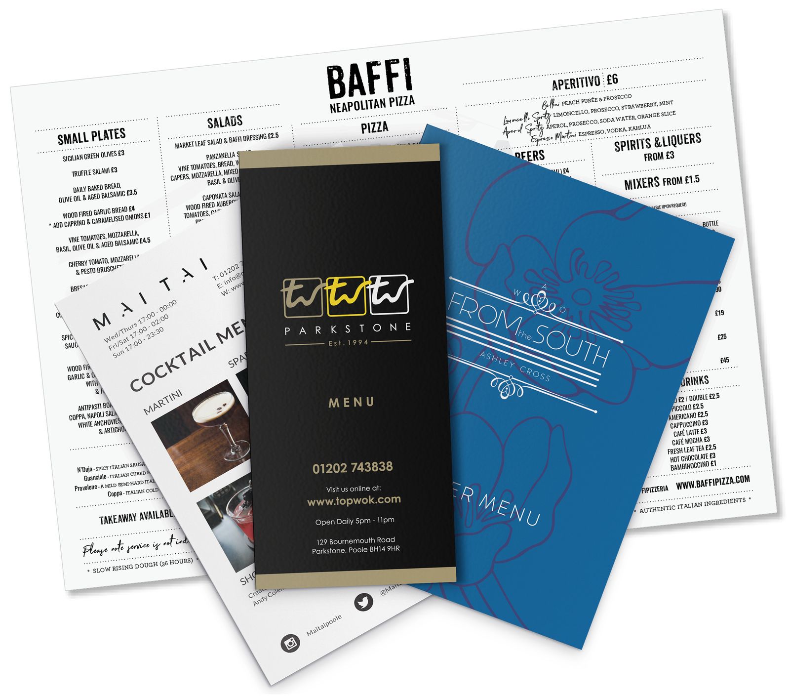 Menu Printing for Restaurants and Cafes| Price List Printing