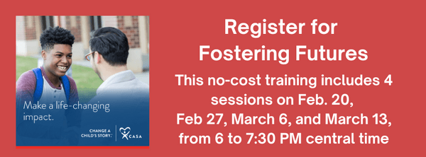 CASA Training Opportunities : Nebraska CASA Association