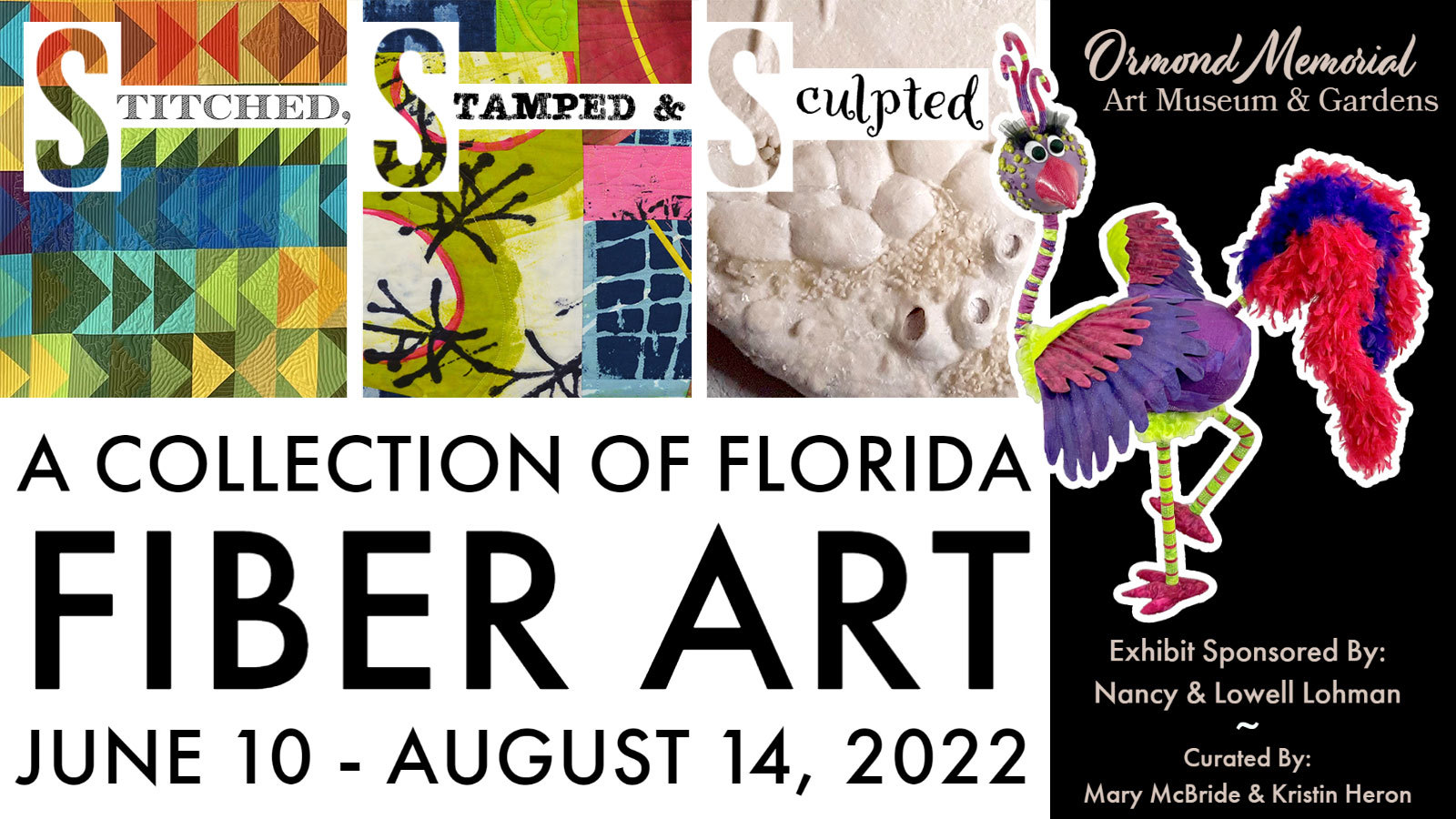 Stitched, Stamped & Sculpted: A Collection of Florida Fiber Art | OMAM