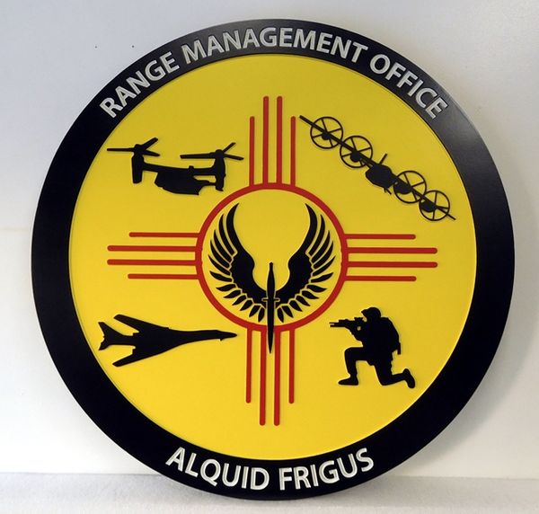 3D Painted, Wood, Bronze, Brass, Silver Army Plaques