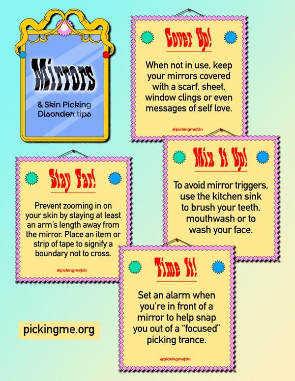 Management Tips for Skin Picking Disorder