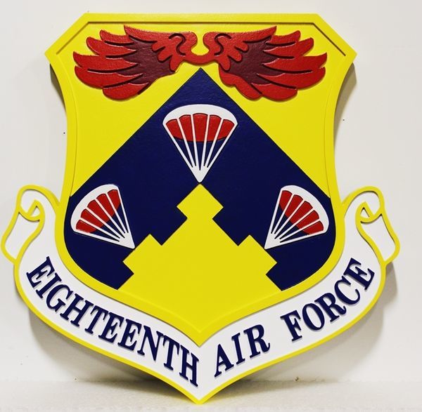 3D Painted, Wood, Bronze, Brass, Silver Air Force Plaques