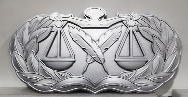 Carved 3D Bronze, Brass, Silver, Wood or Painted Court Plaques