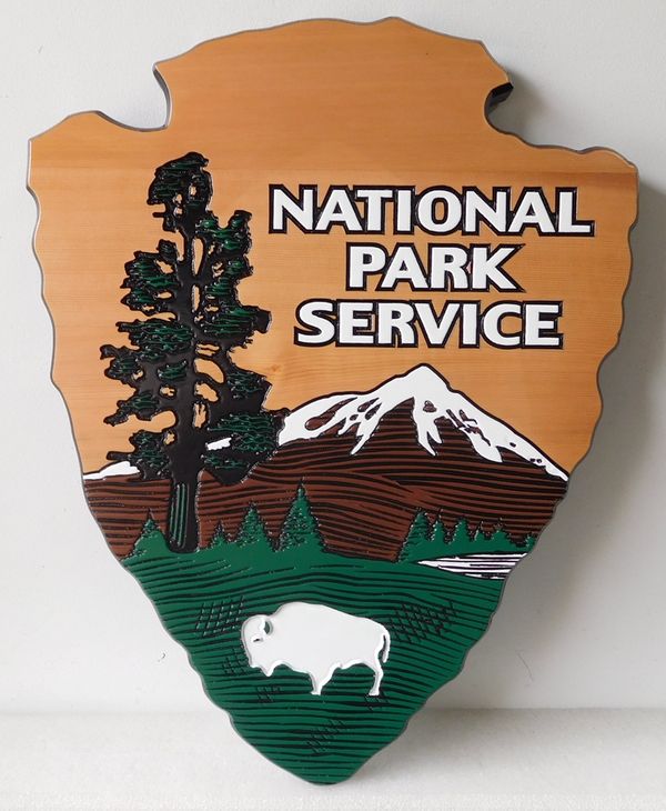 wooden park signs, RV park signs, campgrounds, hiking trails