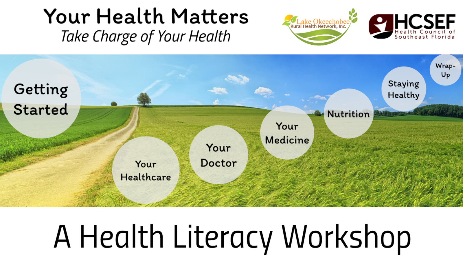 Health Literacy Workshops : Services : Lake Okeechobee Rural Health ...