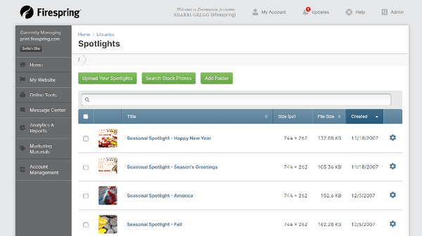 Training Videos | Client Area | Firespring