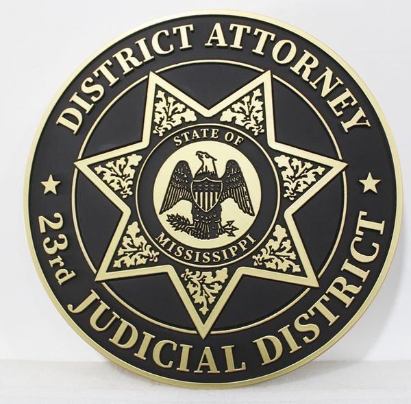 Carved 3D Bronze, Brass, Silver, Wood or Painted Court Plaques